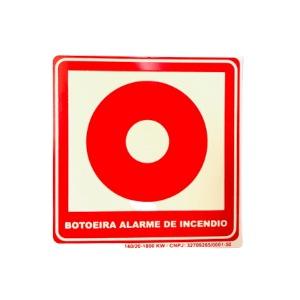 Sinalização De Botoeira De Alarme de Incêndio - Extintores de incêndio ...